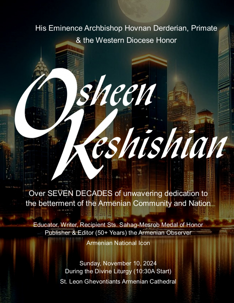 Osheen Keshishian: An Armenian Icon – epostle